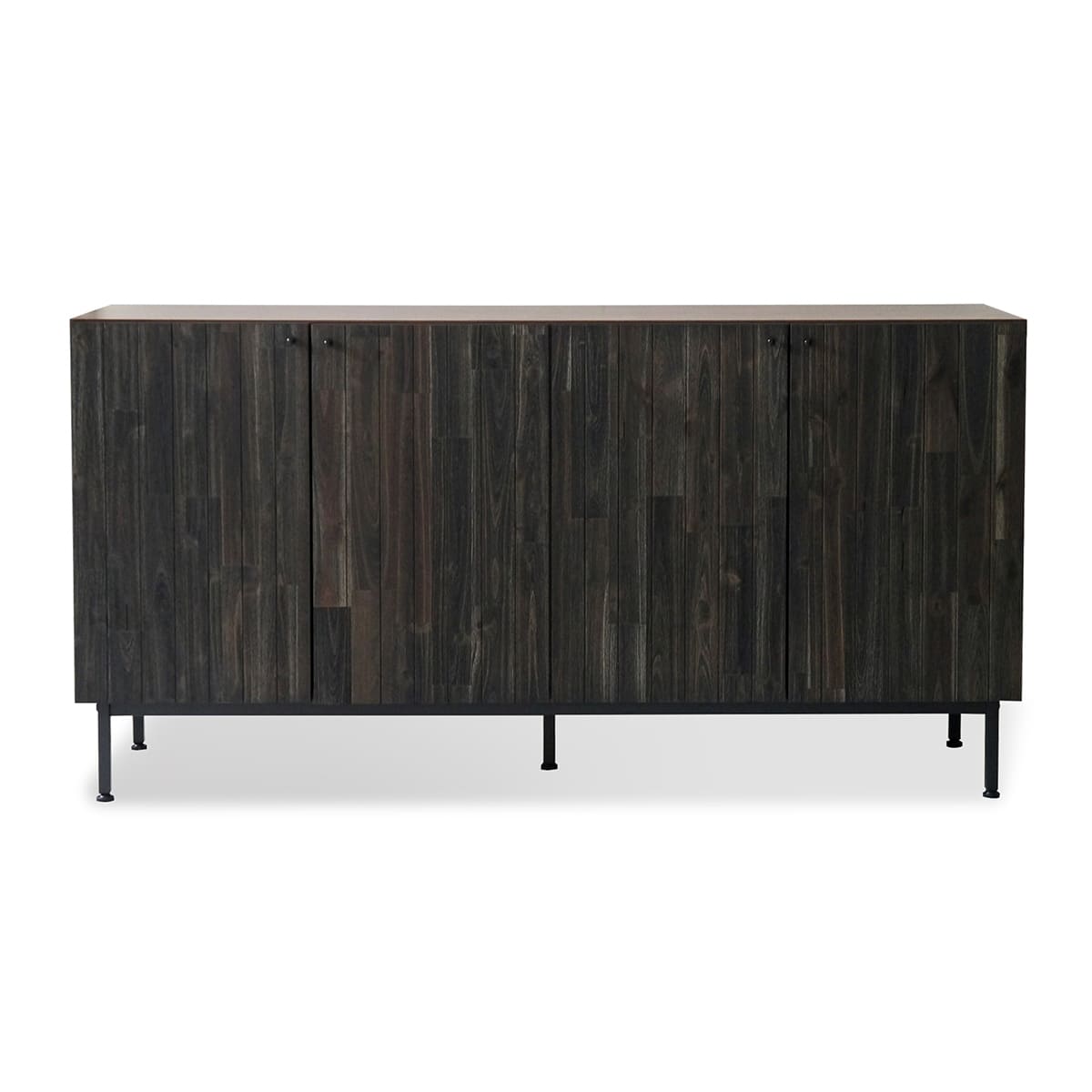 QUINA 156 SIDE BOARD — black & lumber