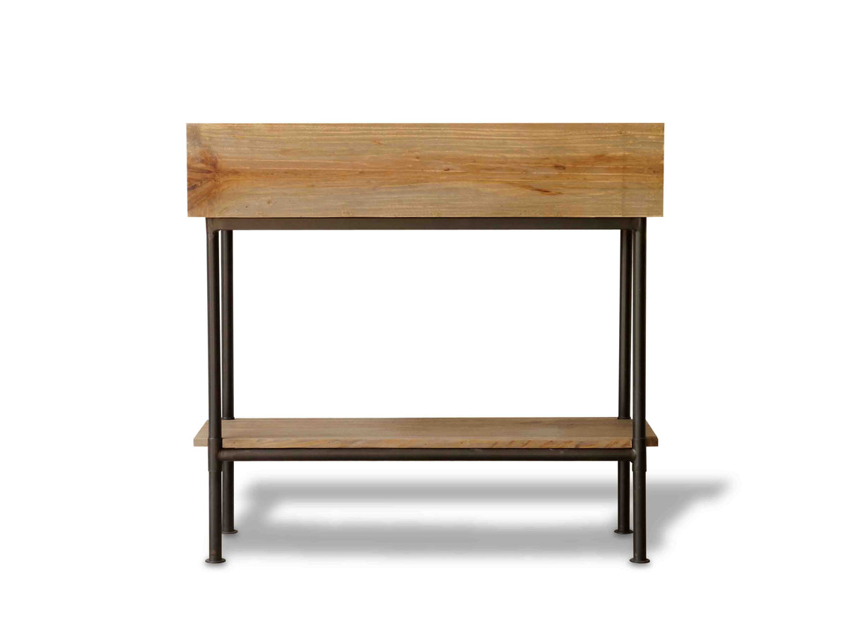 ABEL 90 PLANTER SHELF — black & lumber
